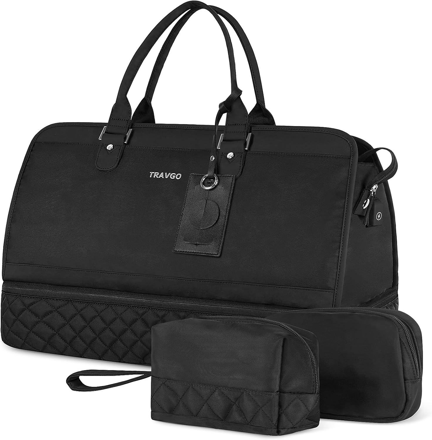 Amazon.com | Travgo Weekender Bags for Women Travel, 60L Travel Duffle ...