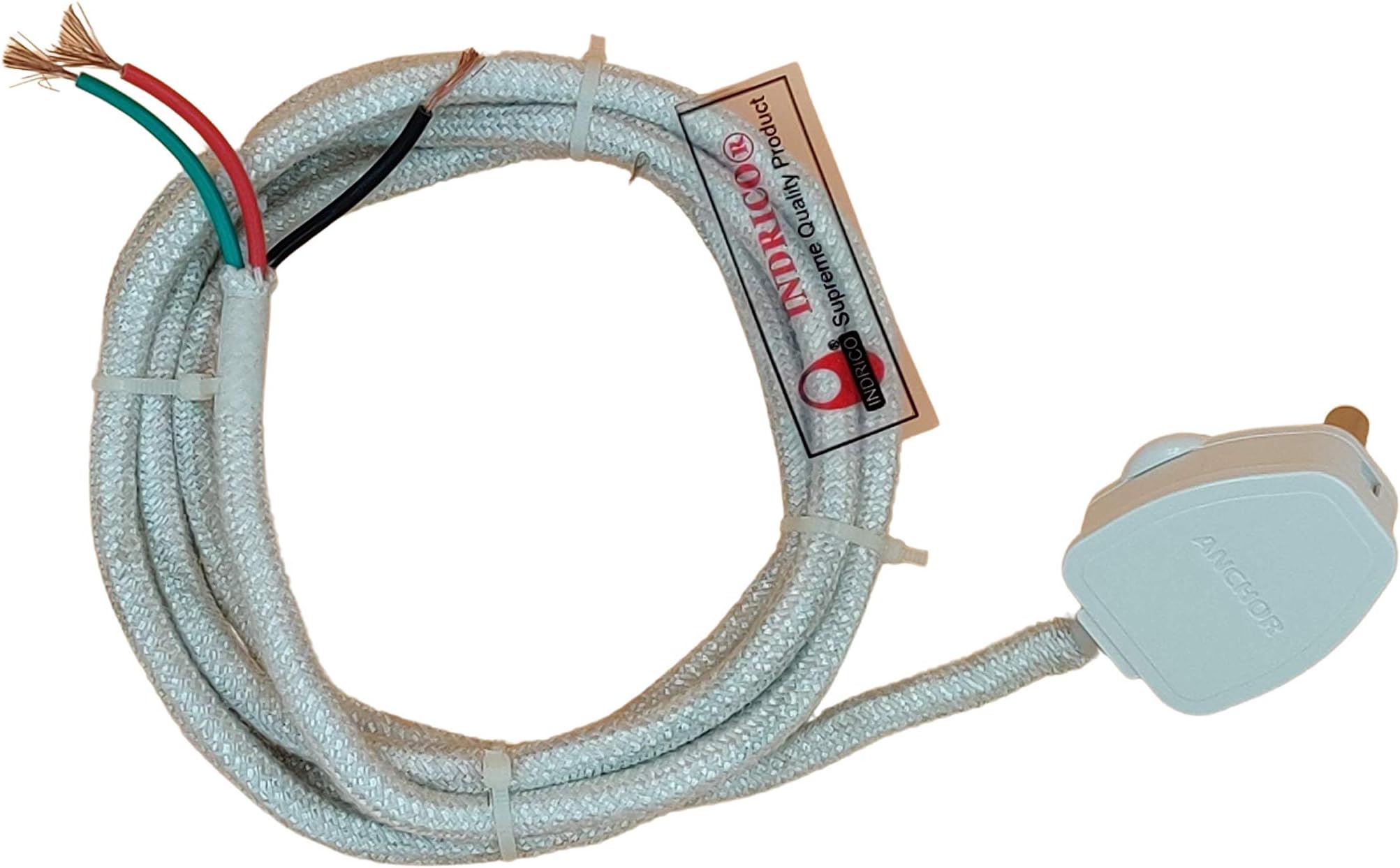 Power Cable Mains Cord Suitable for Washing Machine/Multi Uses 2.75 ...