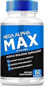 Amazon.com: Mega Alpha Max Pills, All Natural MegaAlpha Max Capsules to ...