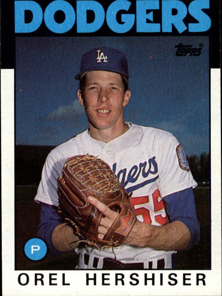 Amazon.com: 1986 Topps #159 Orel Hershiser UER : Collectibles & Fine Art