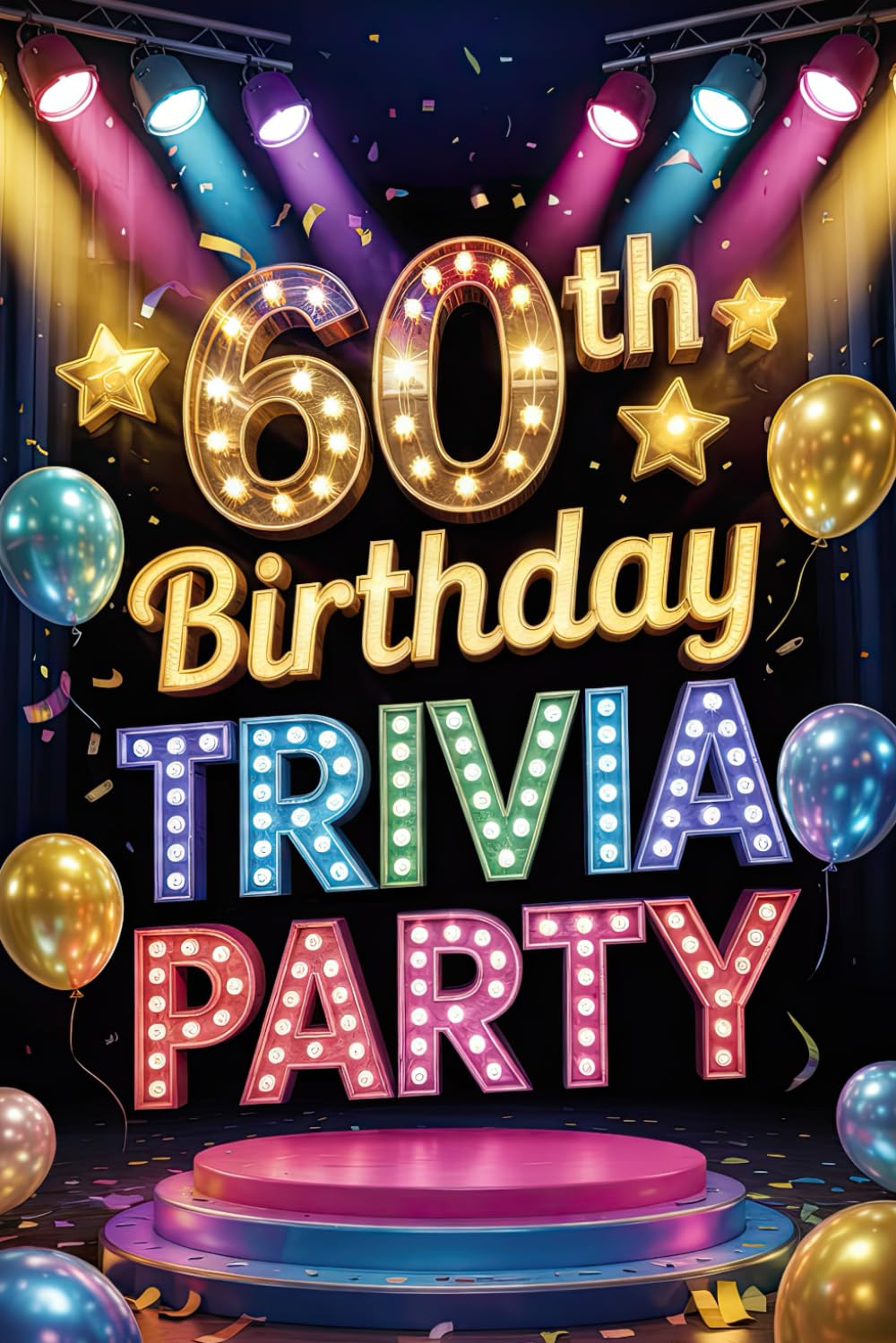 60th Birthday Trivia Party: 60th Birthday Gift, 400 Question Nostalgic ...