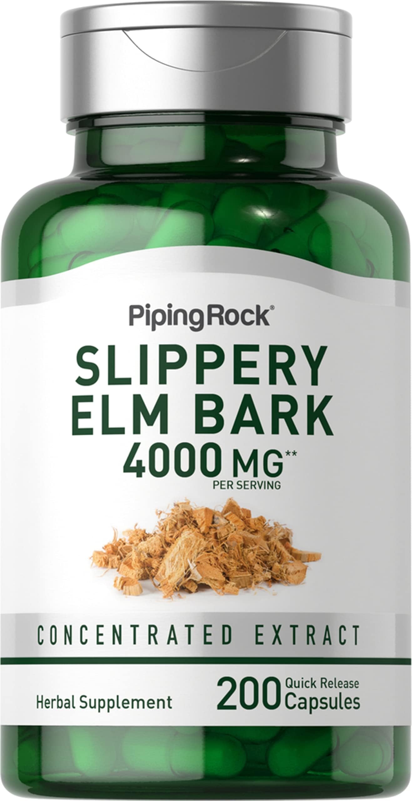 Amazon.com: Oregon's Wild Harvest Slippery Elm Organic Capsules, 90 ...