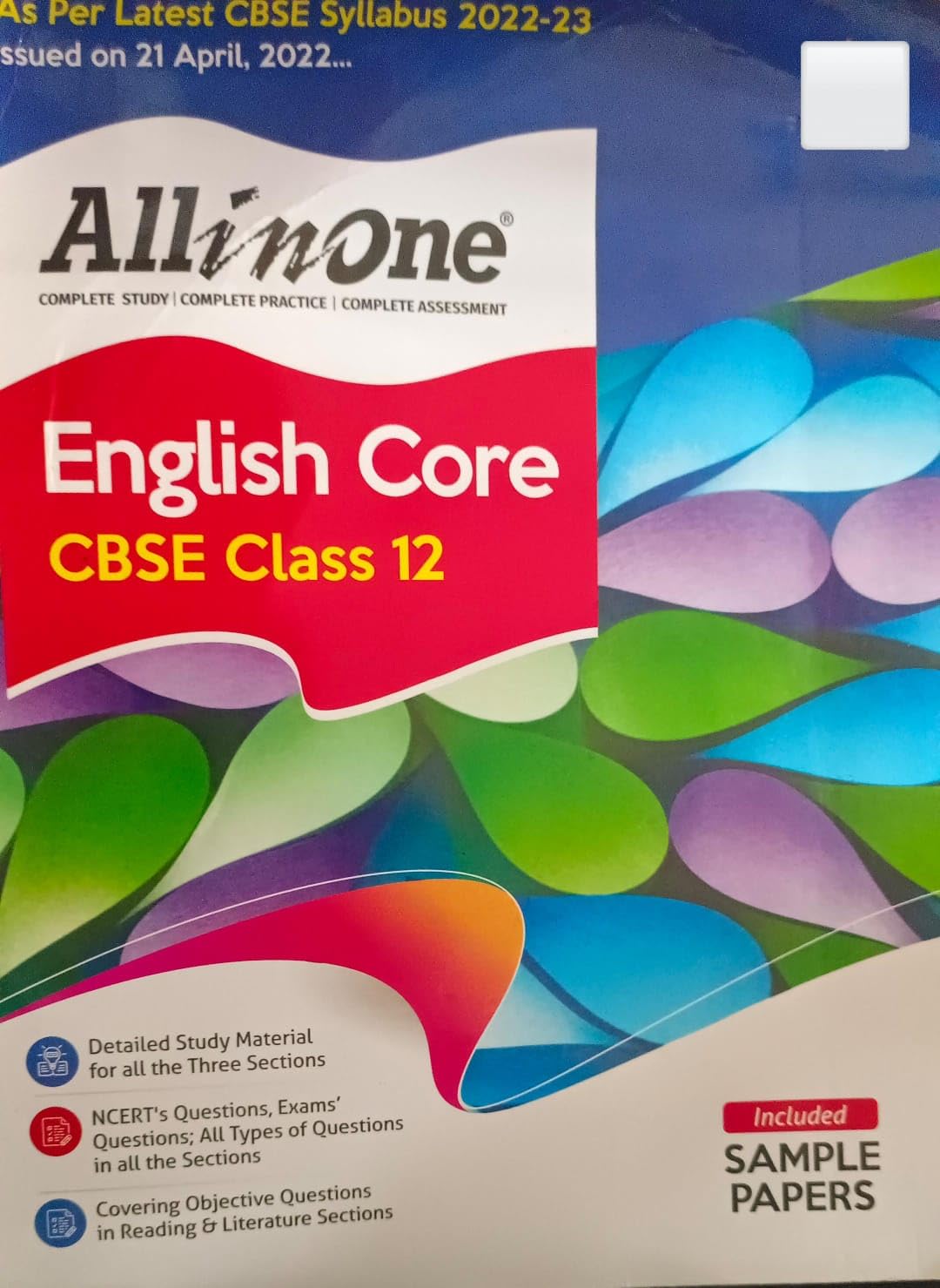All In One English Core CBSE Class 12 (S) : jiont: Amazon.in: Books