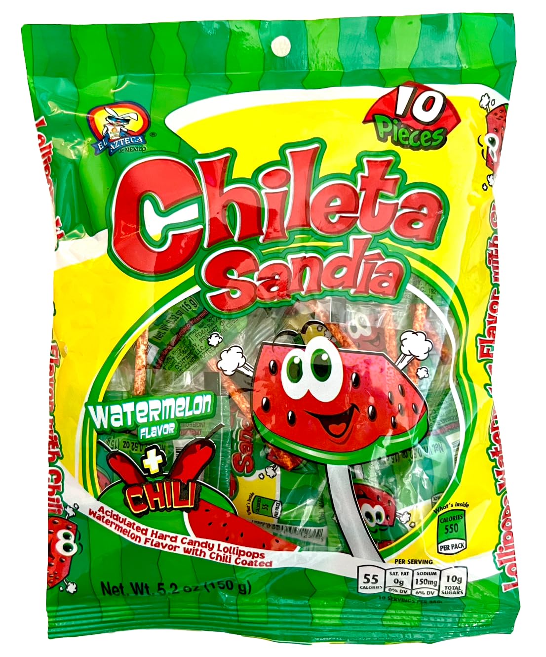 Paleta de sandía y chile, chileta sandia – Yaxa Colombia