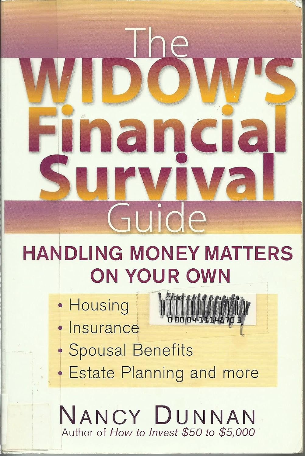 Buy The Widow's Financial Survival Guide Book Online at Low Prices in ...