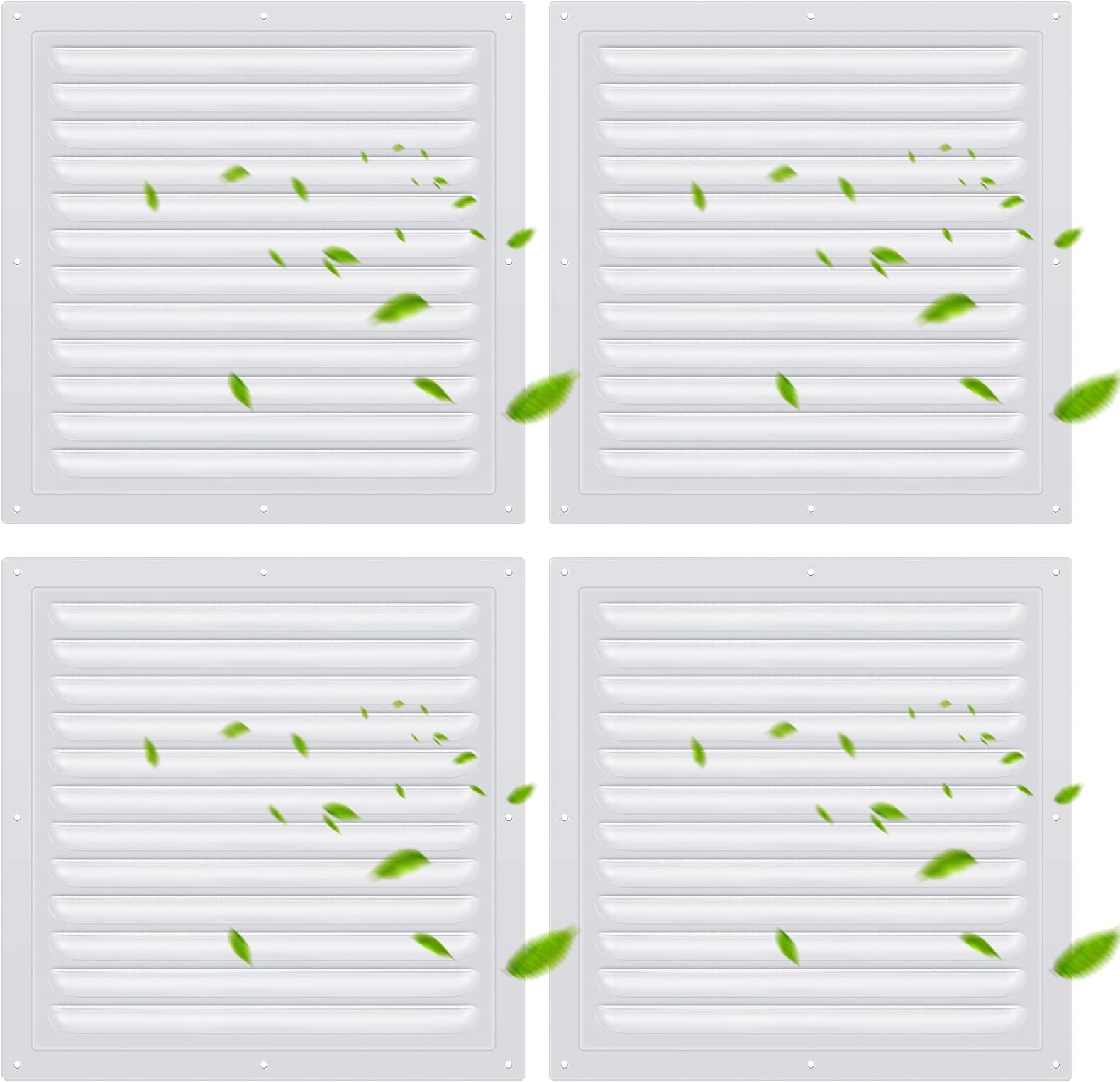 Gable Vent Aluminum Attic Vent Gable Vents for Houses, Door Louver ...