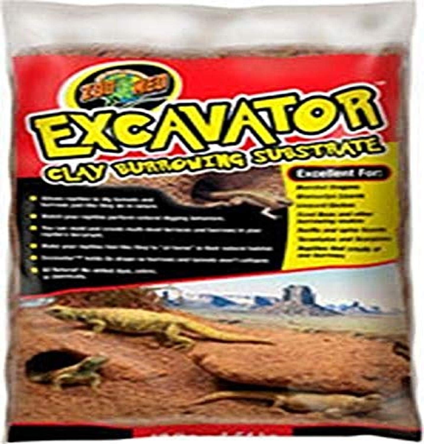 Amazon.com : Zoo Med Excavator Clay Burrowing Reptile Substrate 20 lb ...