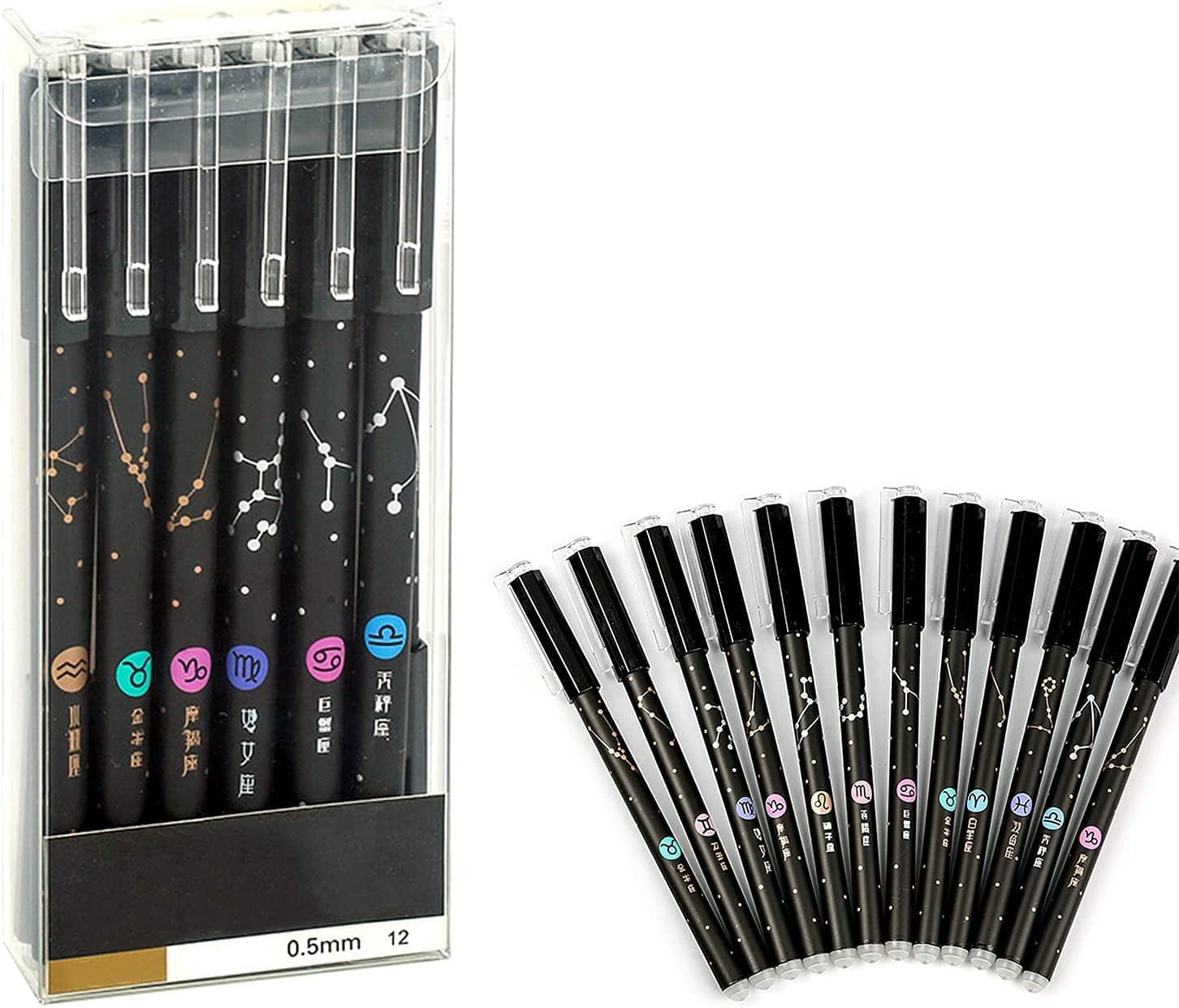 12 Pcs Bolígrafos, Plumas Borrables, Bolígrafos Borrables, Plumas ...
