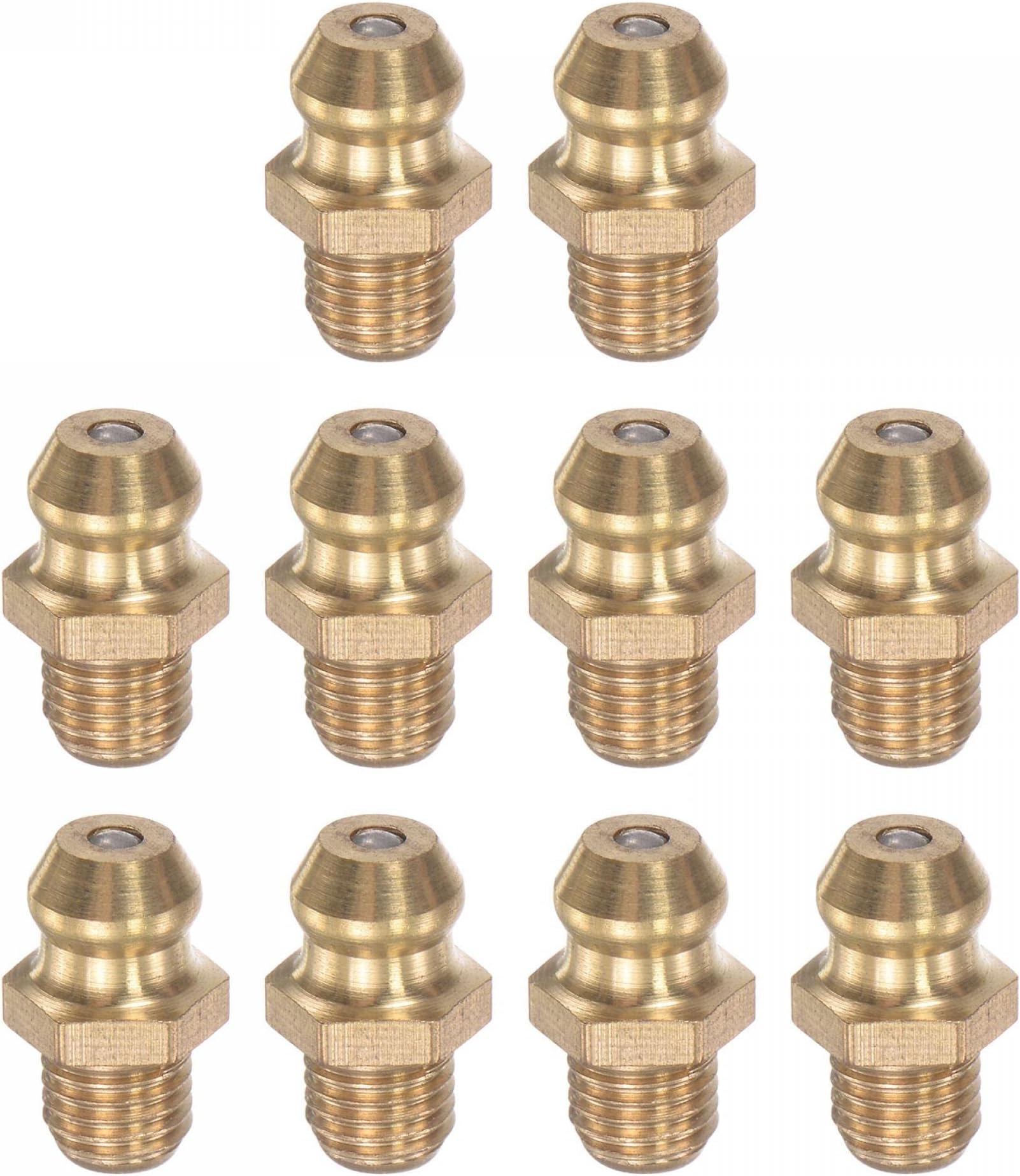 Amazon.com: uxcell 201 Stainless Steel Straight Grease Fitting M6 x 1mm ...