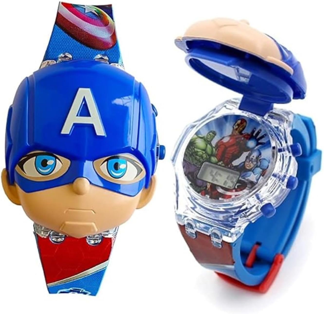 ALNA-TURA Plastic Caption America Avengers Watch For Kids Boys ...