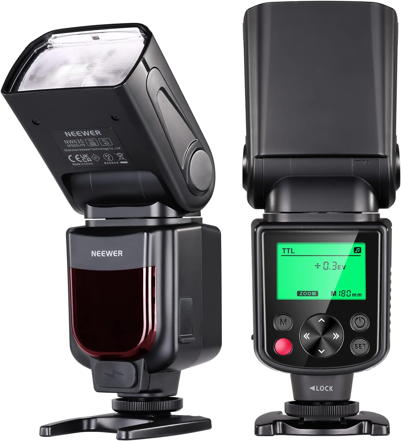 Amazon.com : NEEWER NW635 TTL GN58 Camera Speedlite Flash Compatible ...