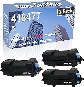 Amazon.com: Credibility Store 3-Pack (Black) Compatible High Capacity ...