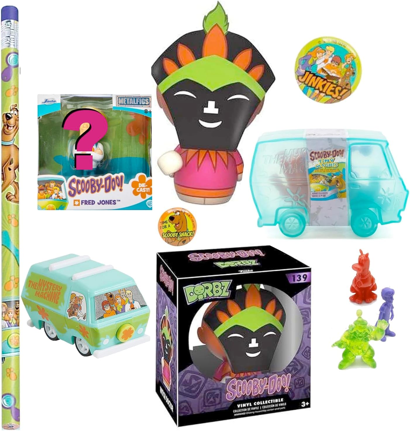 Figuras de personajes de Mad Scoob Mini Scooby-Doo! Paquete conjunto ...