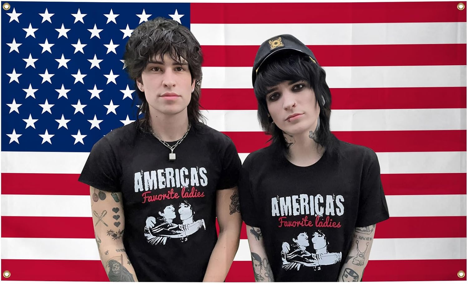 Amazon.com : Generic Johnny Banner American Flag 3x5 Feet Jake Fun Flag ...