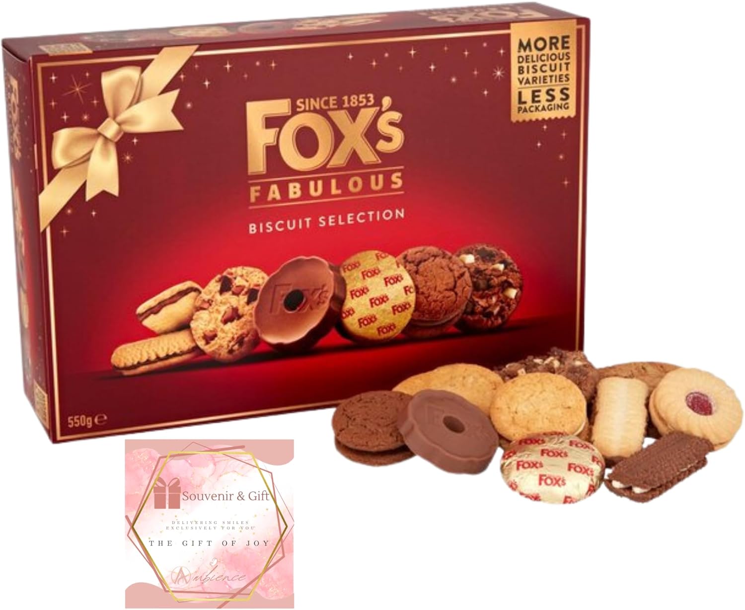 Fox's Fabulously Biscuit Selection- 550g Biscuits, Chocolate Box Of ...