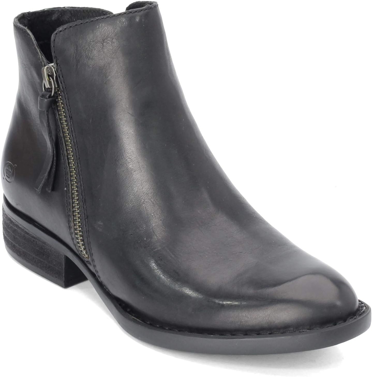 Amazon.com | BORN Olio Black Full Grain Leather 7.5 M (B) | Ankle & Bootie