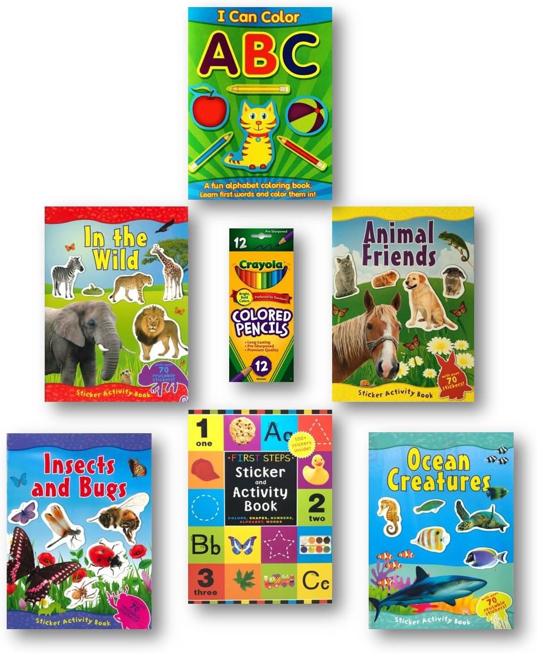 Amazon Sticker Books For Kids Girls And Boys 6 Pack Includes Four amazon-sticker-books-for-kids-girls-and-boys-6-pack-includes-four