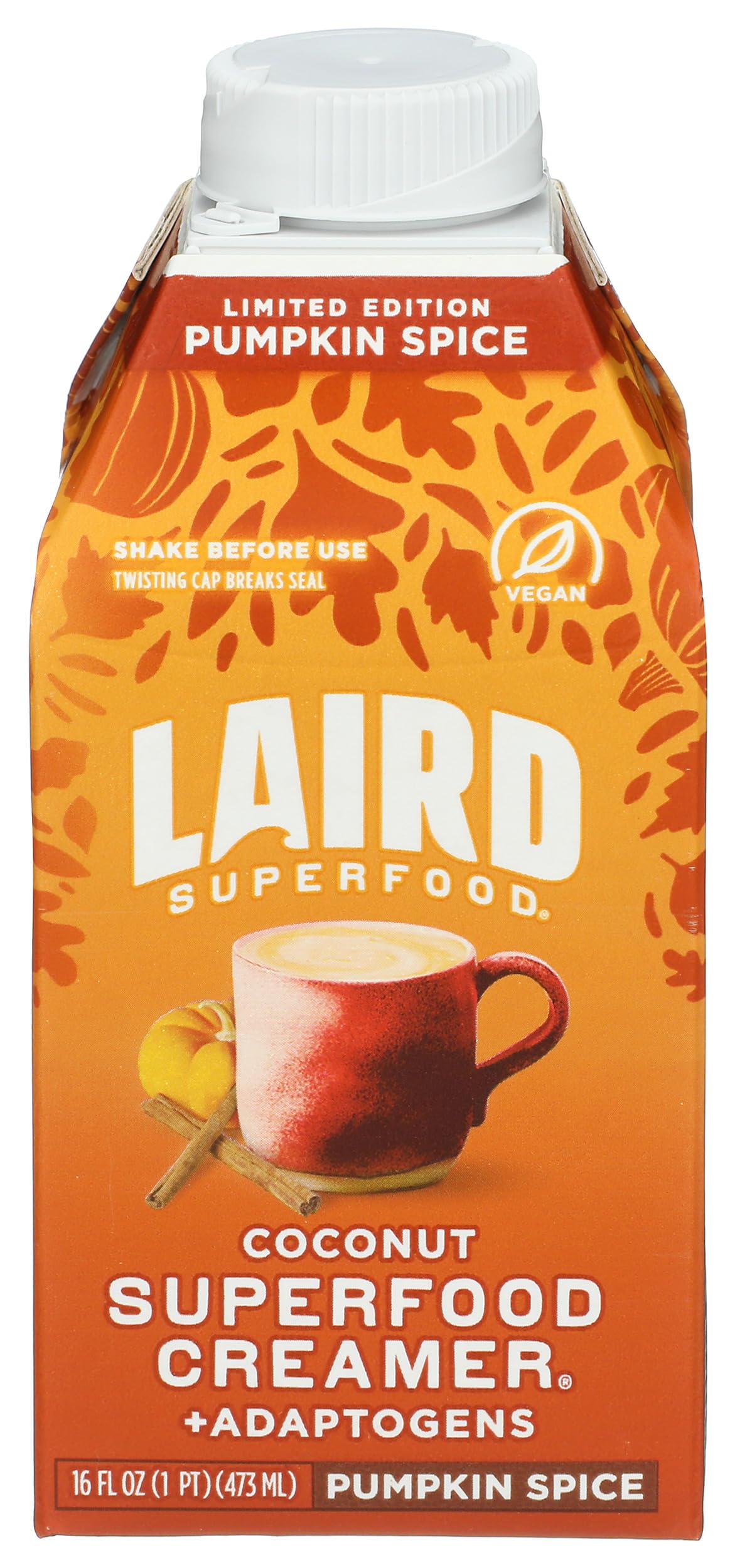 Amazon.com: LAIRD SUPERFOOD Pumpkin Spice Superfood Creamer, 16 FZ ...