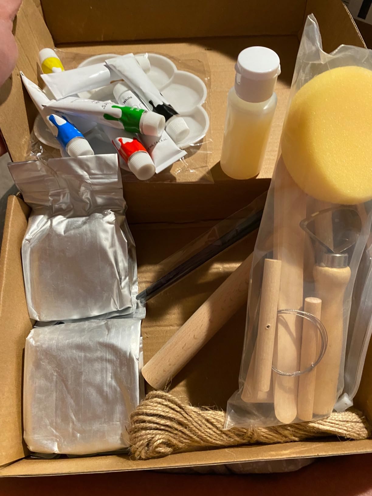 $7/mo - Finance Pottery Kit, Premium Air Dry Clay, Clay Kit, Clay Kit ...