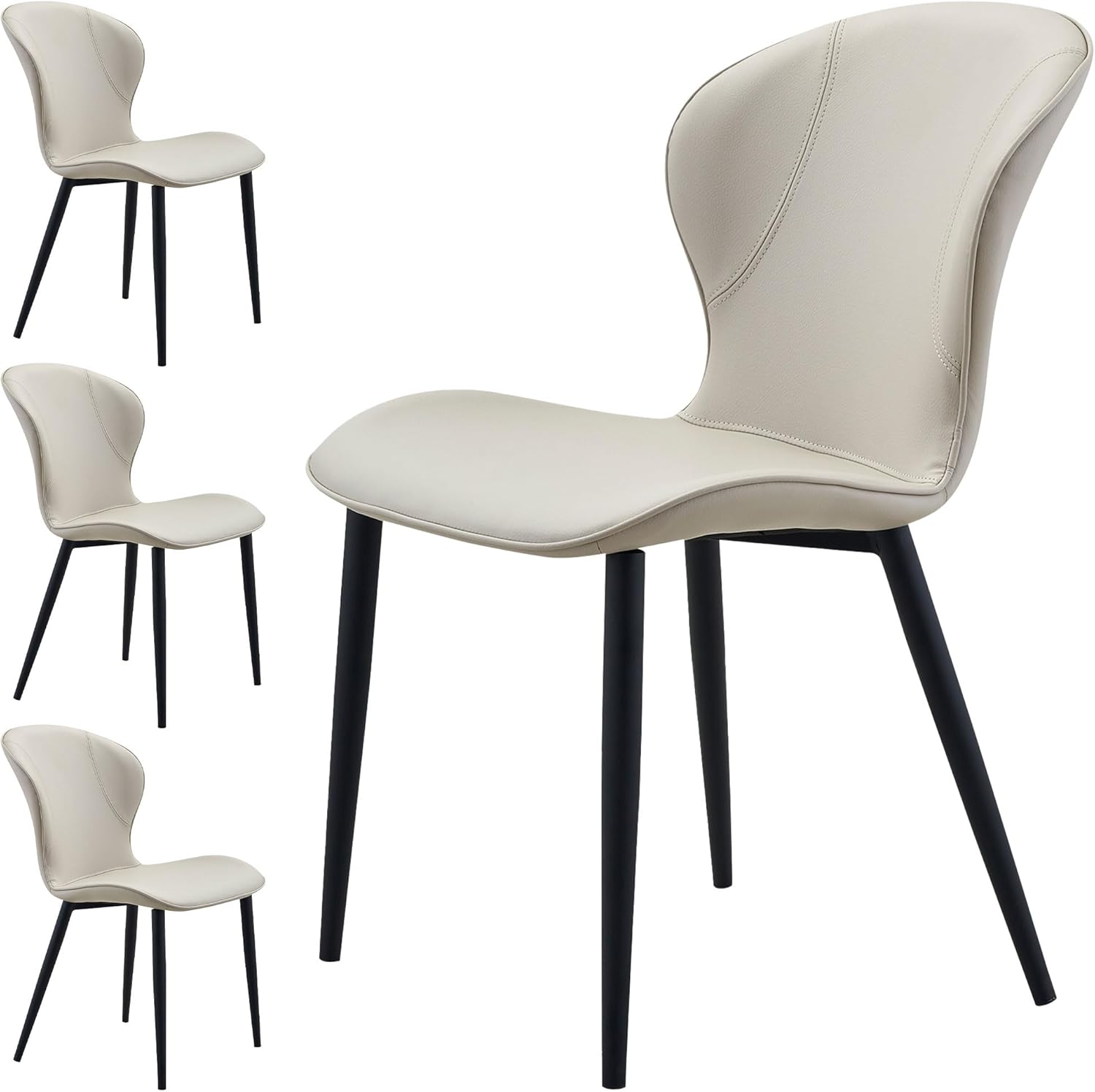 Amazon.com - VFF Dining Chairs Set of 4, Modern Dining Room Chairs with ...