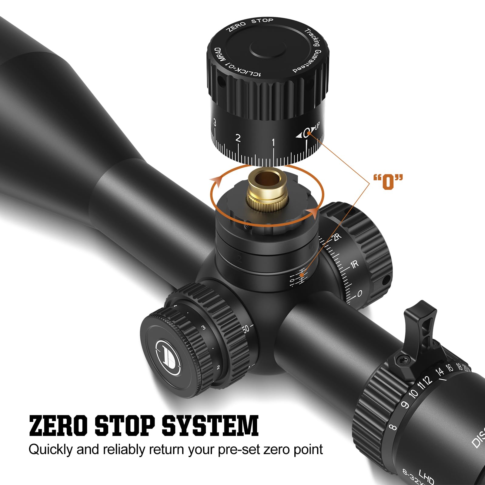 Snapklik.com : DISCOVERYOPT LHD 8-32X56 Rifle Scope, First Focal Plane ...