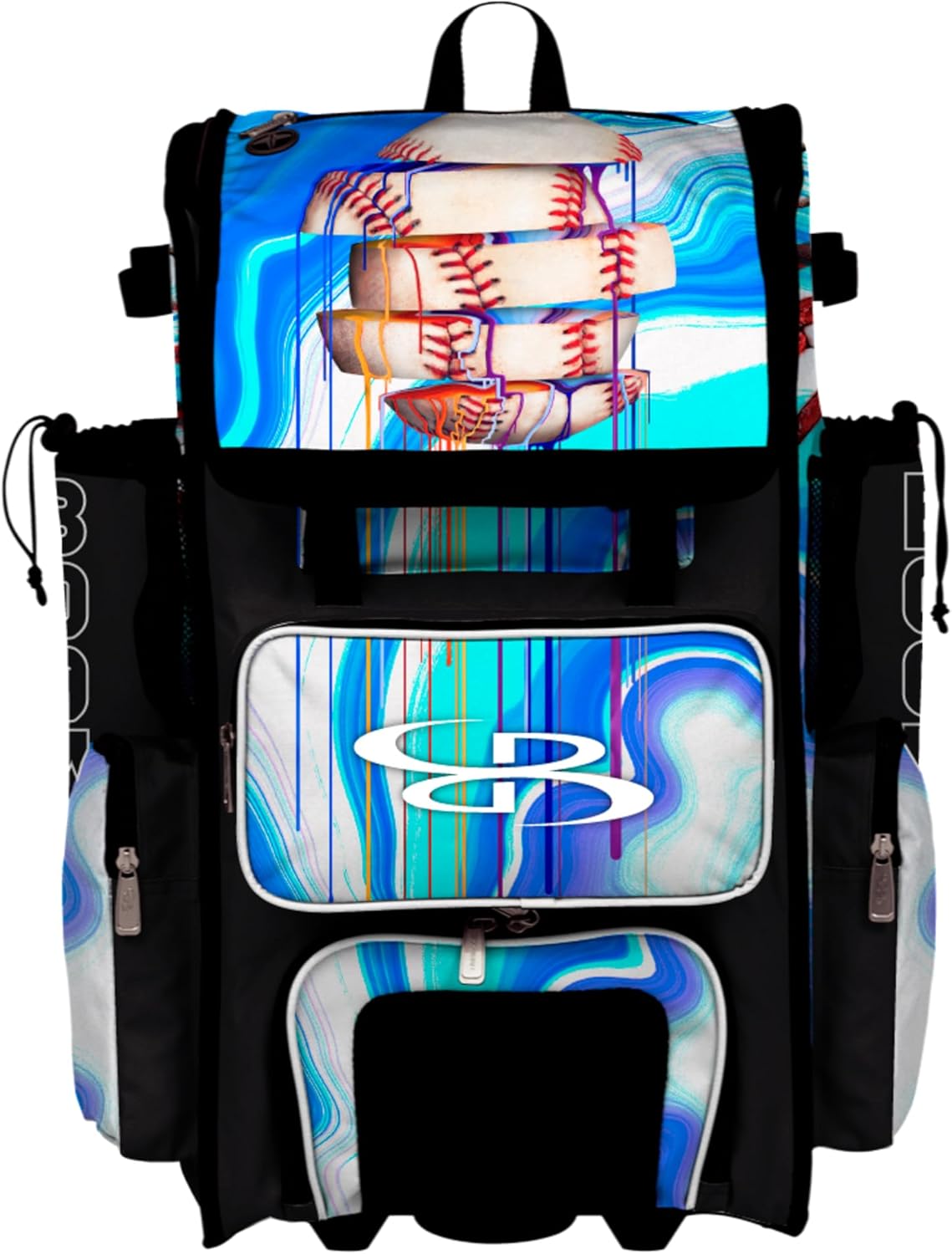 Amazon.com : Boombah Superpack Hybrid Rolling Bat Bag - Wheeled ...