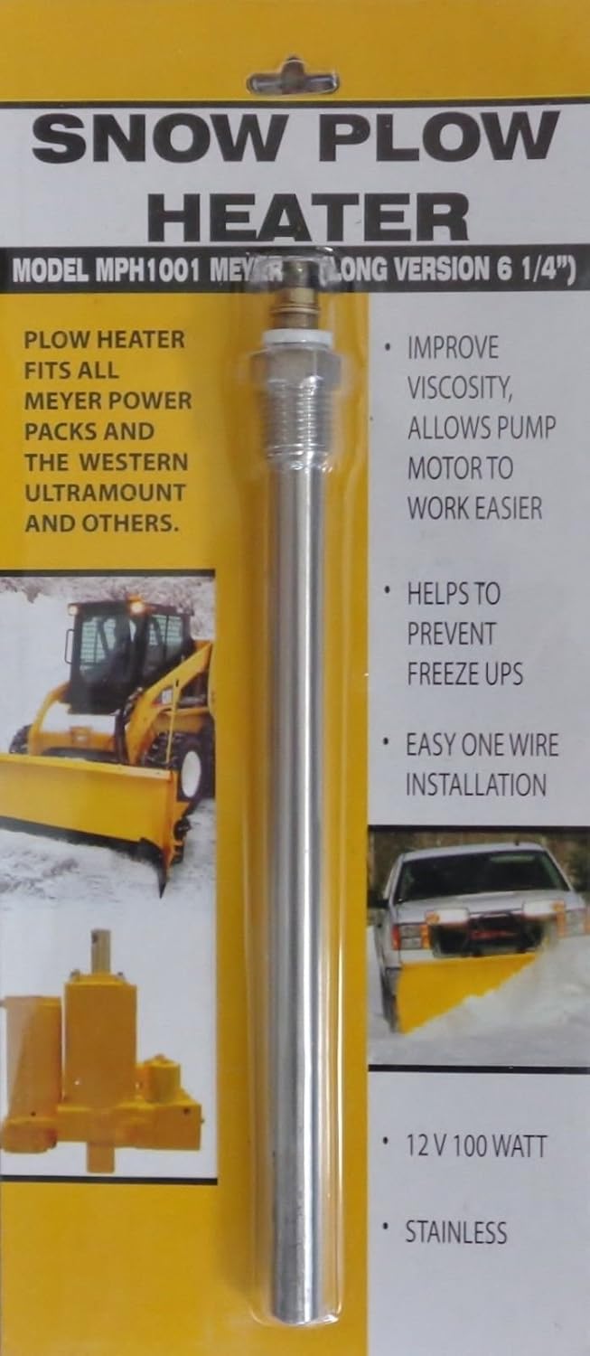 Amazon.com: Combined Manufacturing Snow Plow Heater - Keep Your Engine ...