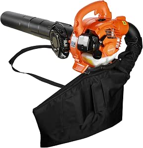 Amazon.com: Gas Leaf Blower & Leaf Vacuum Cordless, Blowing and Suction ...