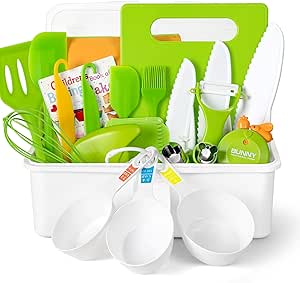 Amazon.com: 30PCS Kids Cooking Sets Real, Kids Cooking and Baking Gift ...