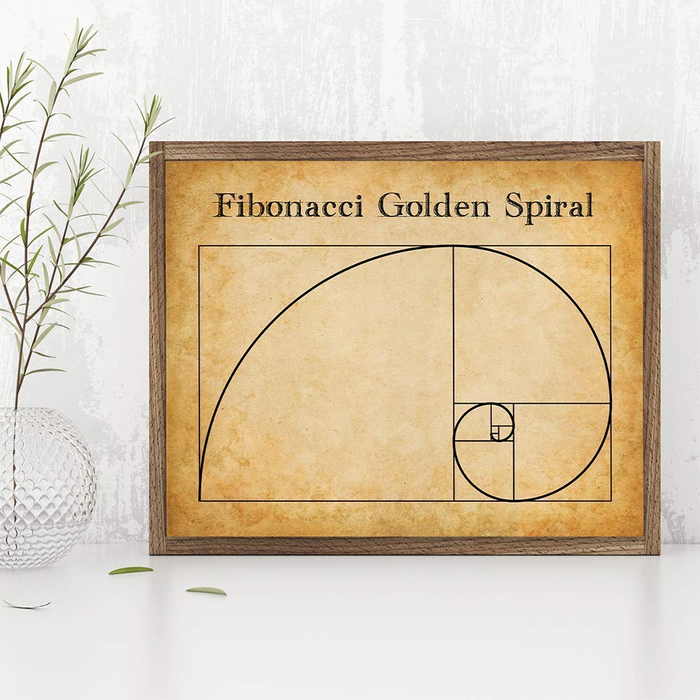 Golden Ratio Math Poster