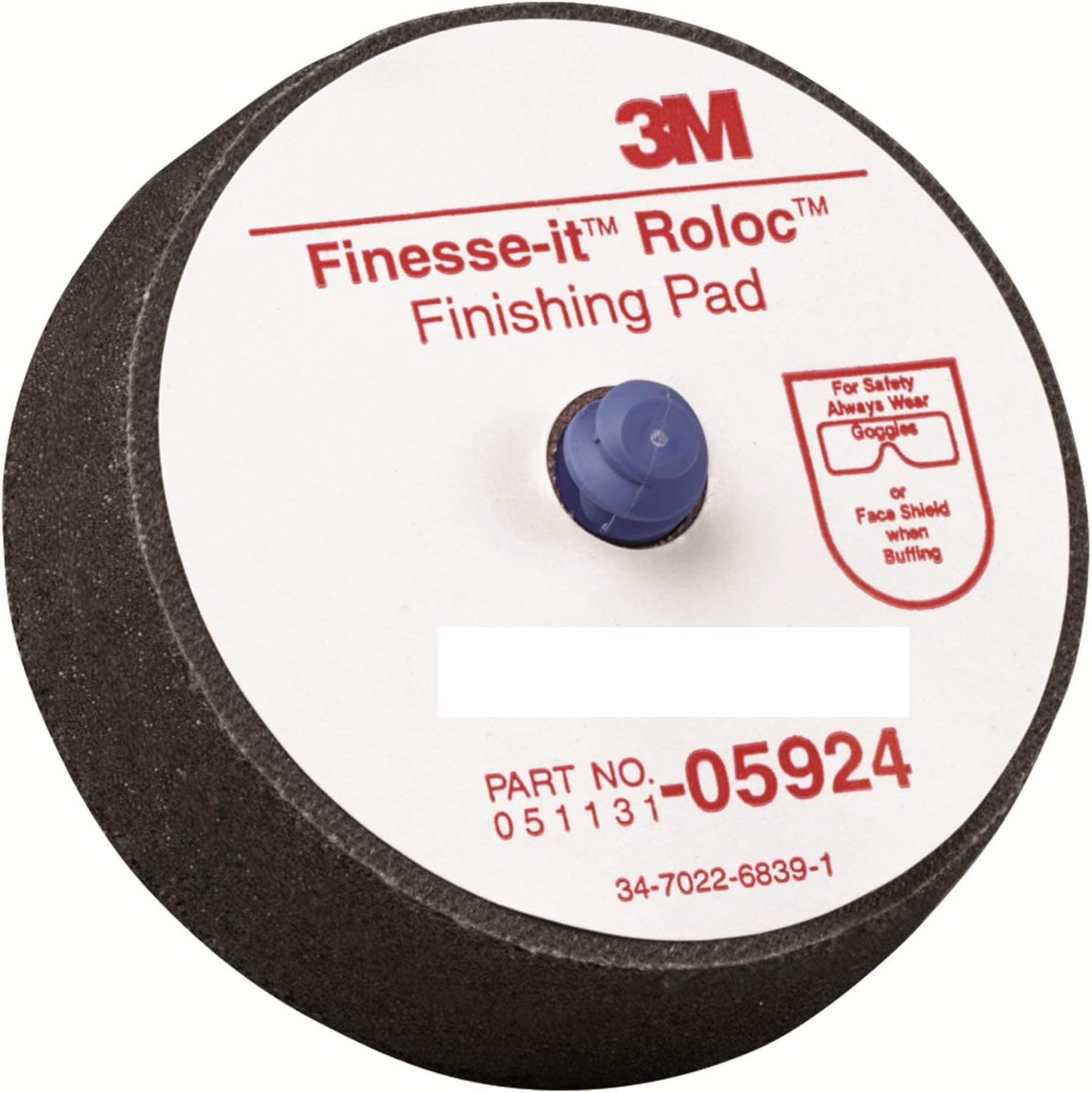 Amazon.com: 3M Finesse-it Roloc Finishing Pad, 05924, 3 in, 12 per bag ...