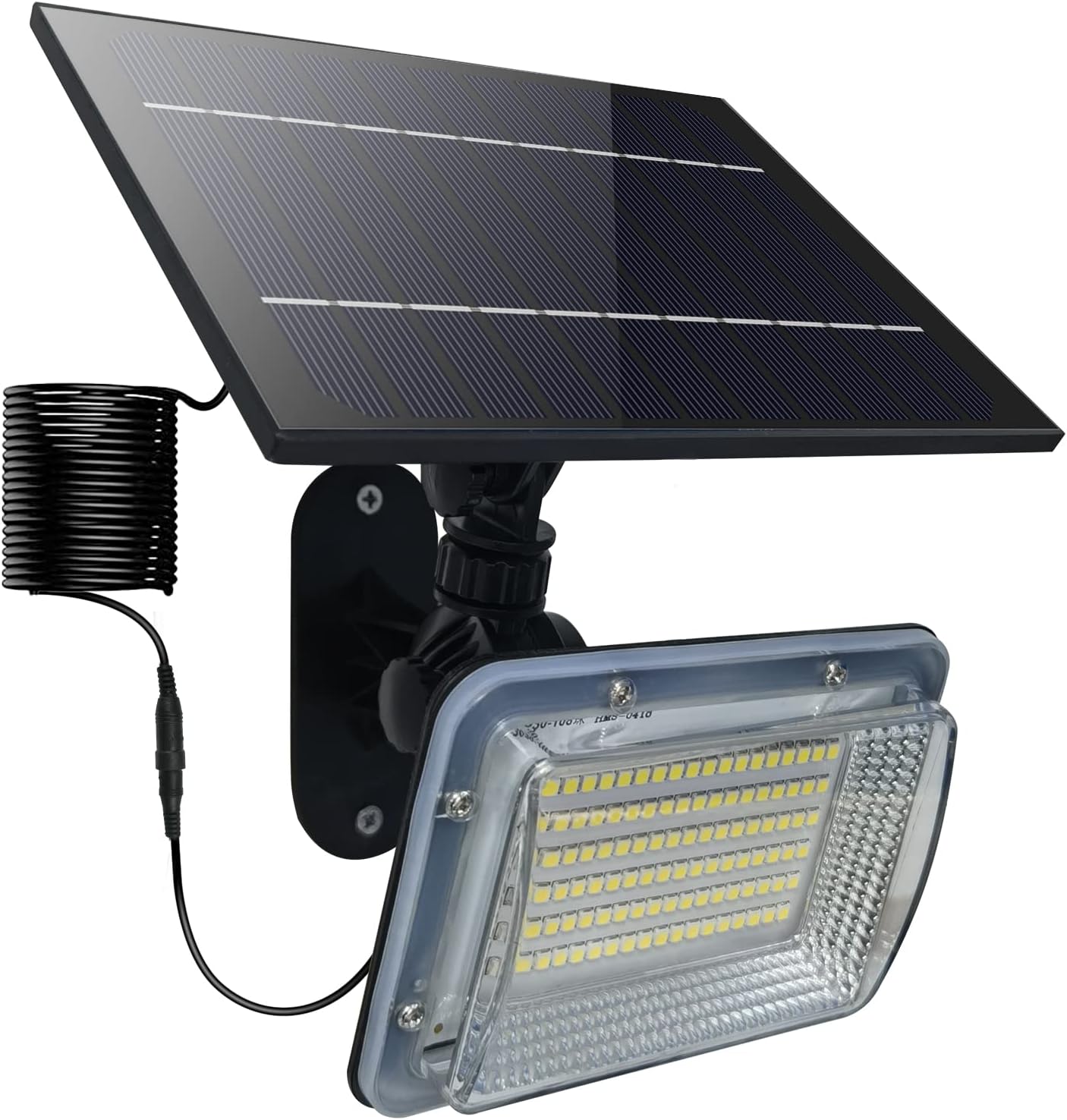 RANHISUN Solar Lights Outdoor Bright, 6000 Lumens 108 LED, Dusk to Dawn ...