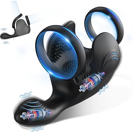 Amazon.com: Cock Rings Adults Vibrating for Couples Penis Ring ...