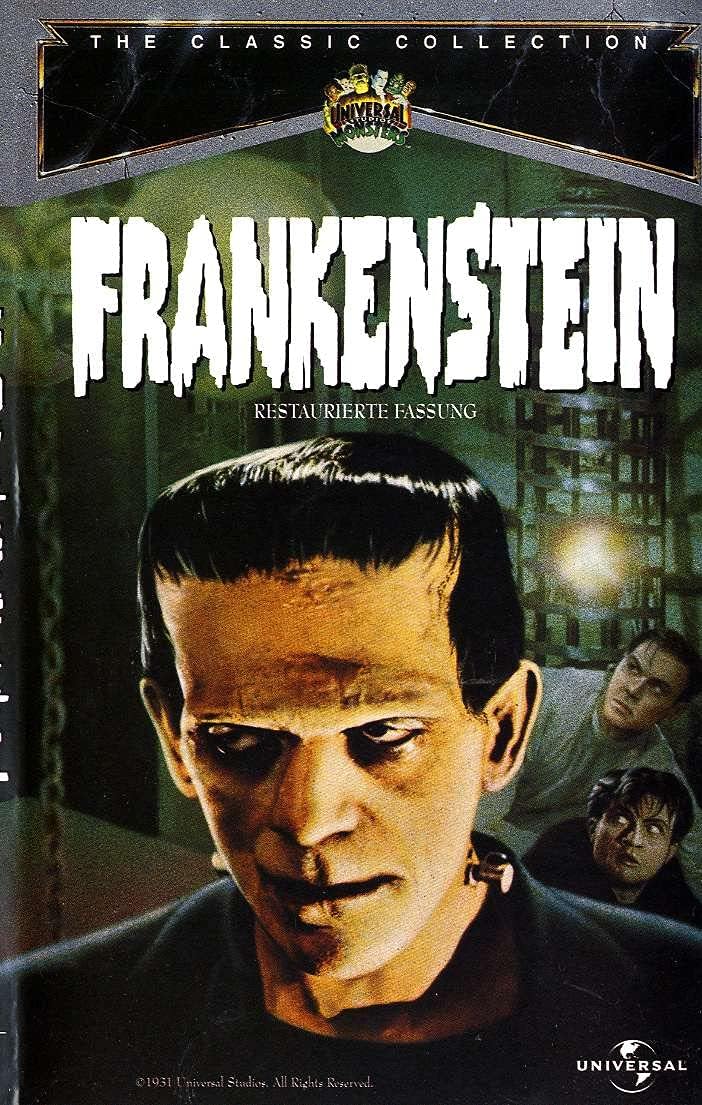 Frankenstein [VHS] : Colin Clive, Mae Clarke, Boris Karloff, John Boles ...