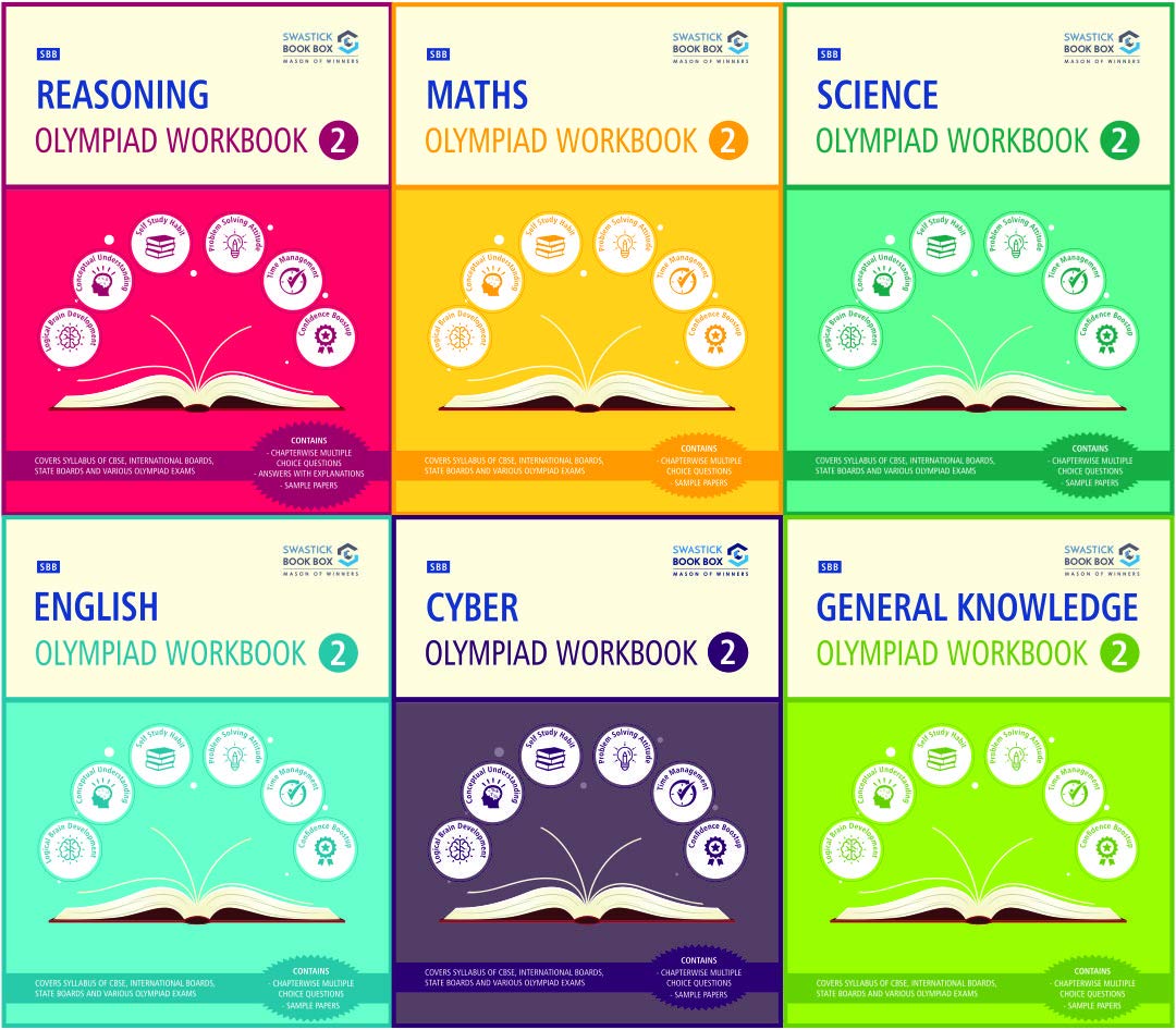 Bookscape | Buy Olympiad Books For Class 2 - Reasoning Maths Science ...