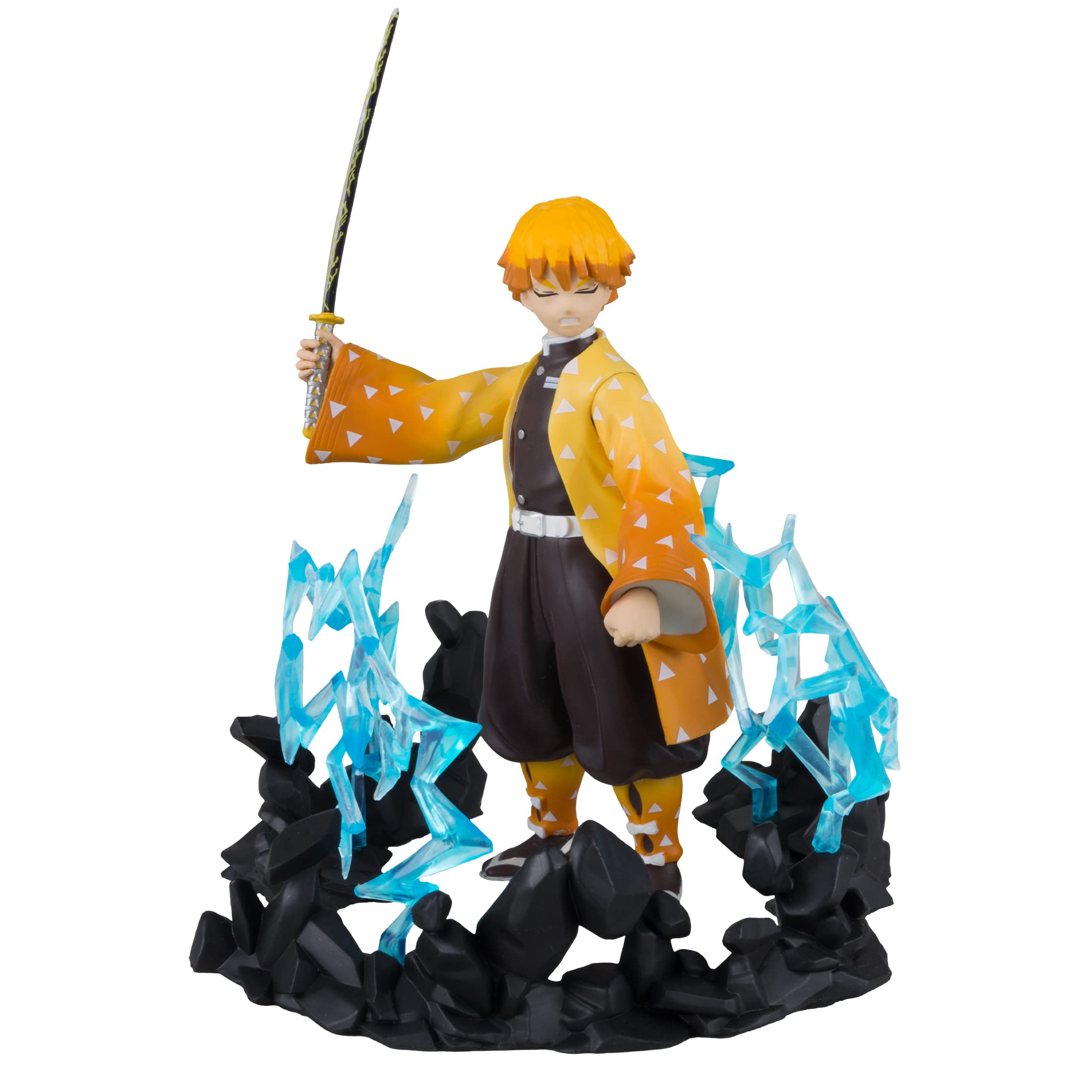 Mcfarlane Toys Demon Slayer 5 Inch Zenitsu Agatsuma Deluxe Action ...