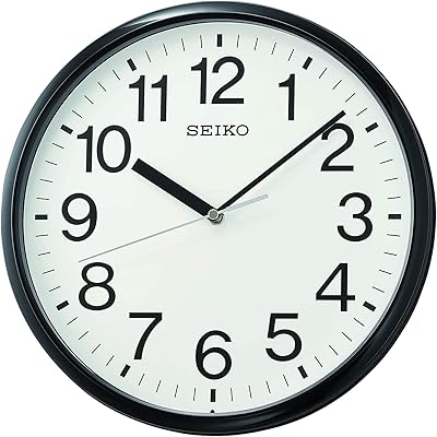 Amazon.com: SEIKO 12 Inch Radio Wave Wall Clock : Home & Kitchen