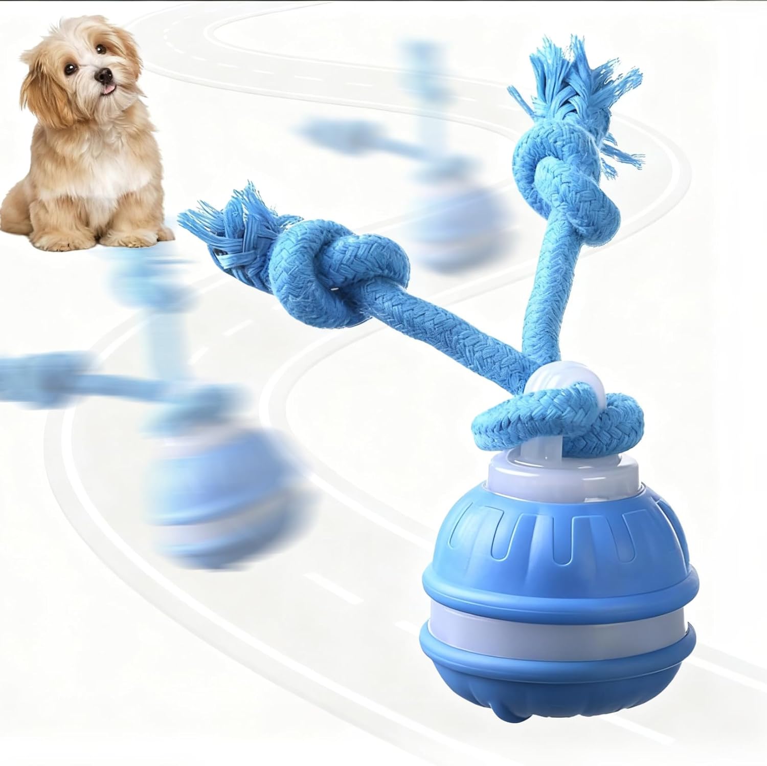 Supore Interactive Dog Ball Toy, Smart Interactive Dog Toys for Boredom ...