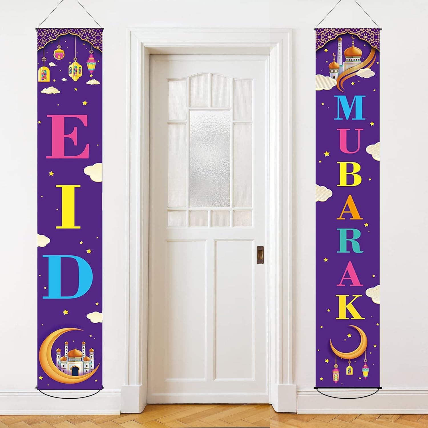 Muslim Eid Party Supplies Decorations - Porch Sign Nepal | Ubuy