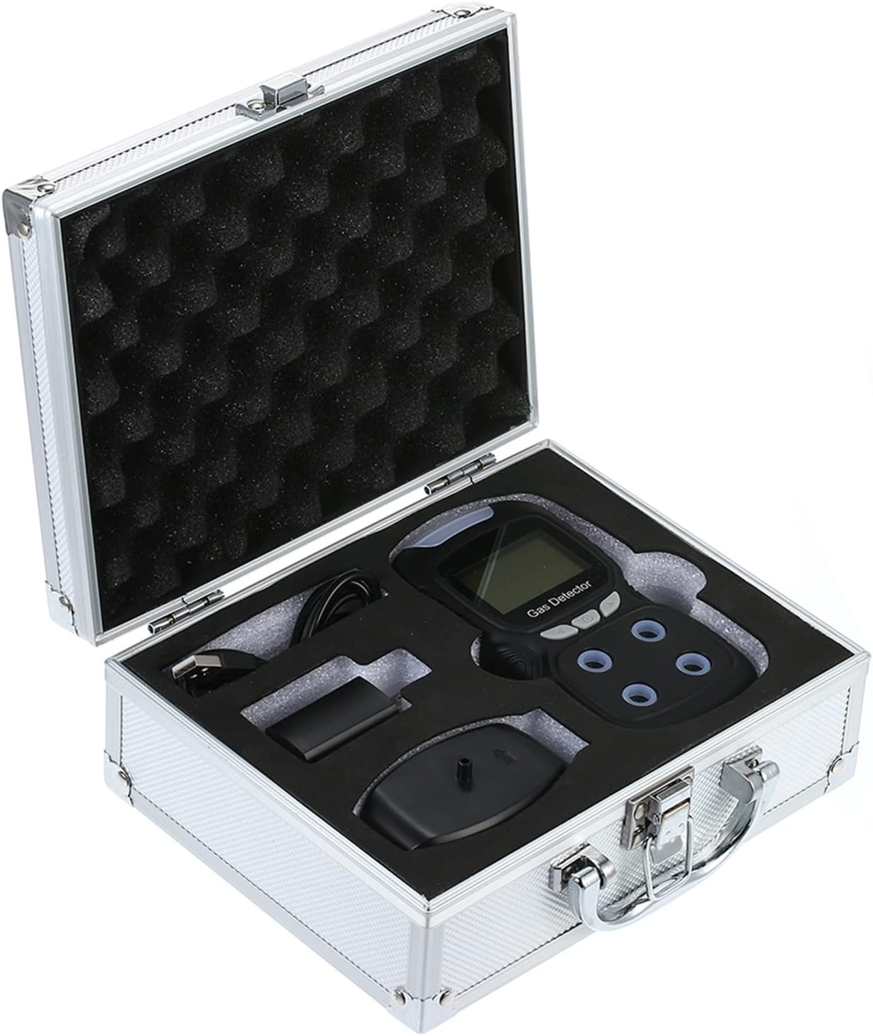 Gas Detector 4 in 1 Gas Detector CO H₂S O₂ LEL Monitor Digital Handheld ...