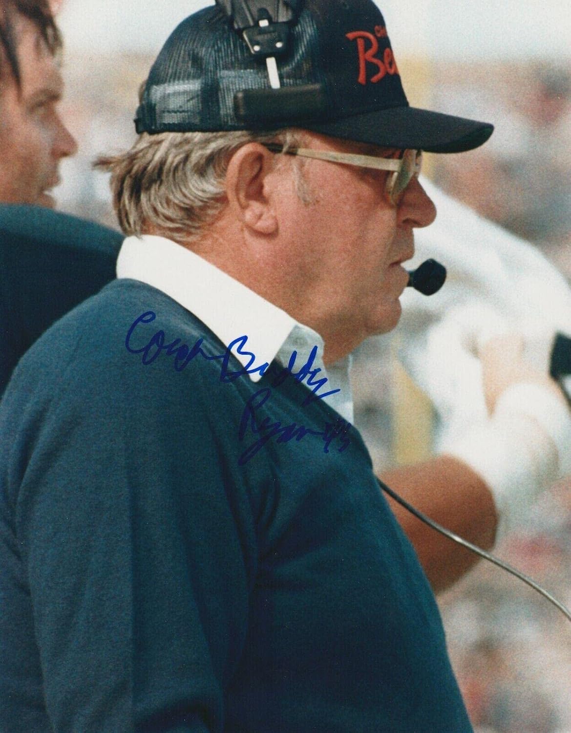 BUDDY RYAN CHICAGO BEARS ACTION SIGNED 8x10 - Autographed NFL Photos at ...