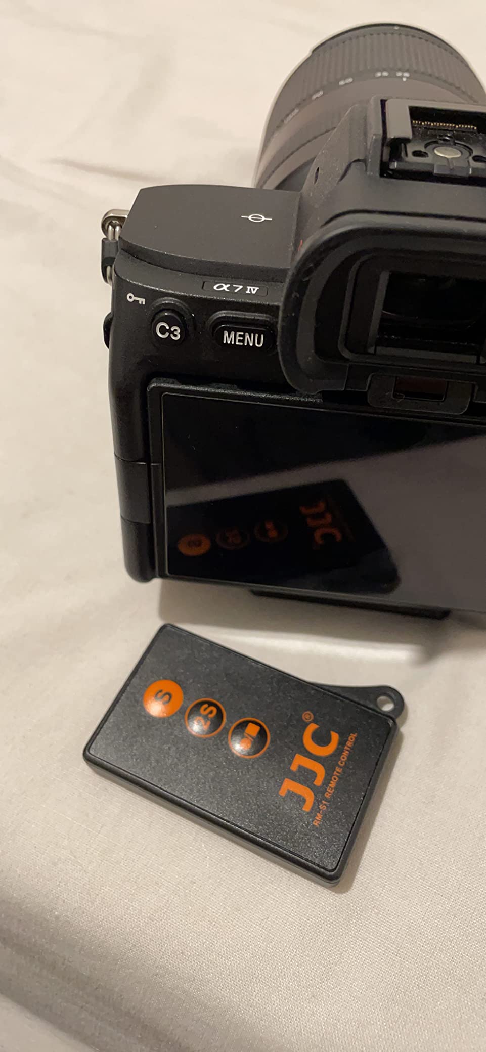 JJC Wireless Infrared IR Remote Control for Sony Alpha A6600 A6500 A1 ...