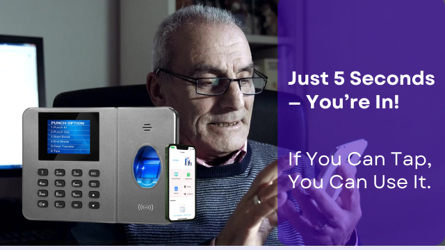 Tymelix Time Clock: easy to use, quick setup, no fees