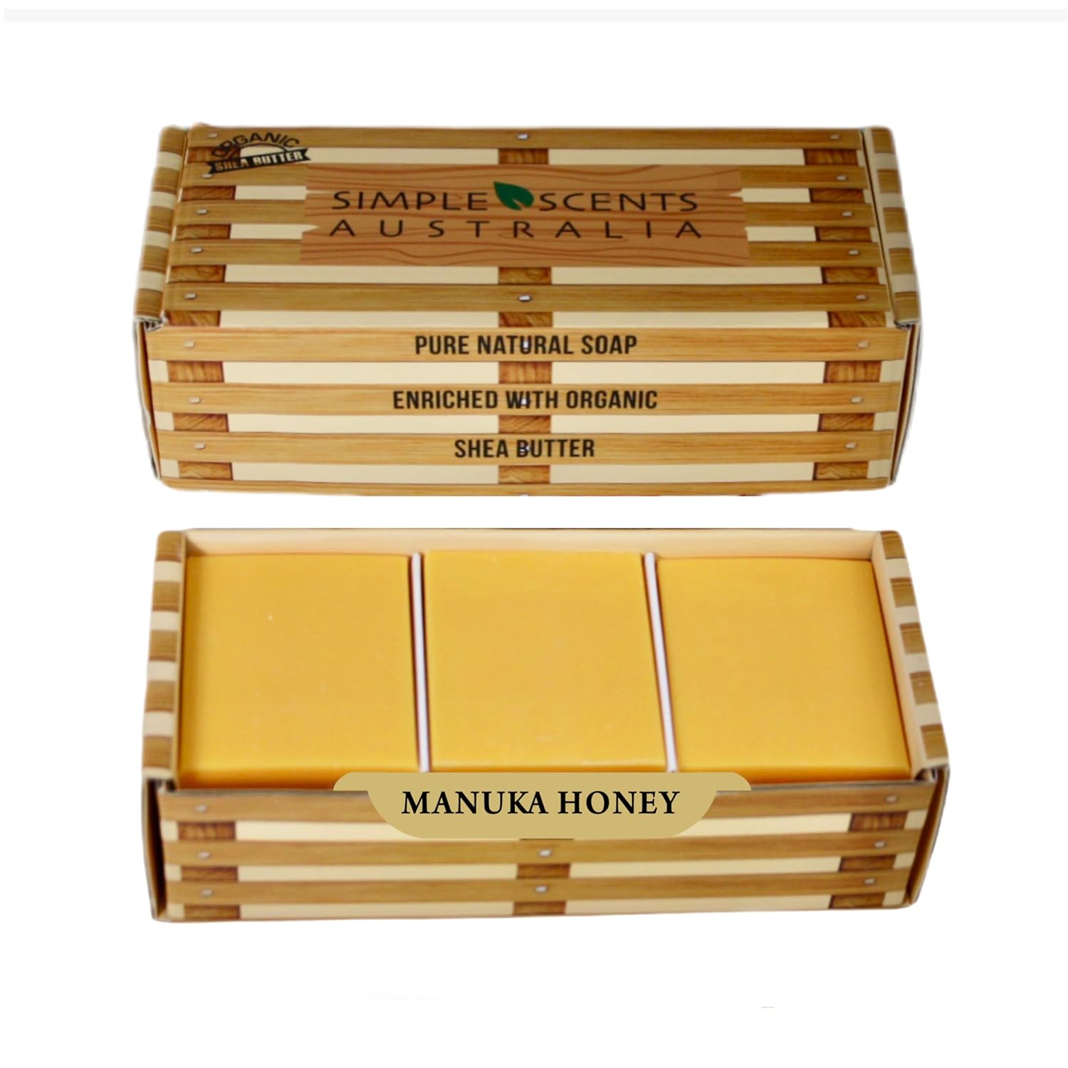 Amazon.com: Manuka Honey Scented Natural Soap Bars (6 Bars), 3.5oz ...