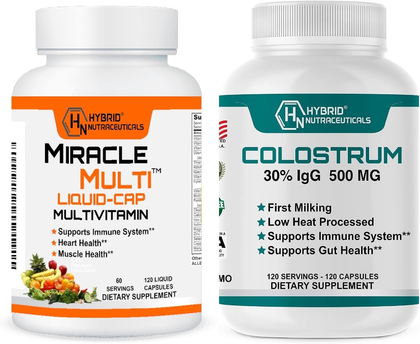 Amazon.com: Hybrid Nutraceuticals Optimum Health with Immune Support ...