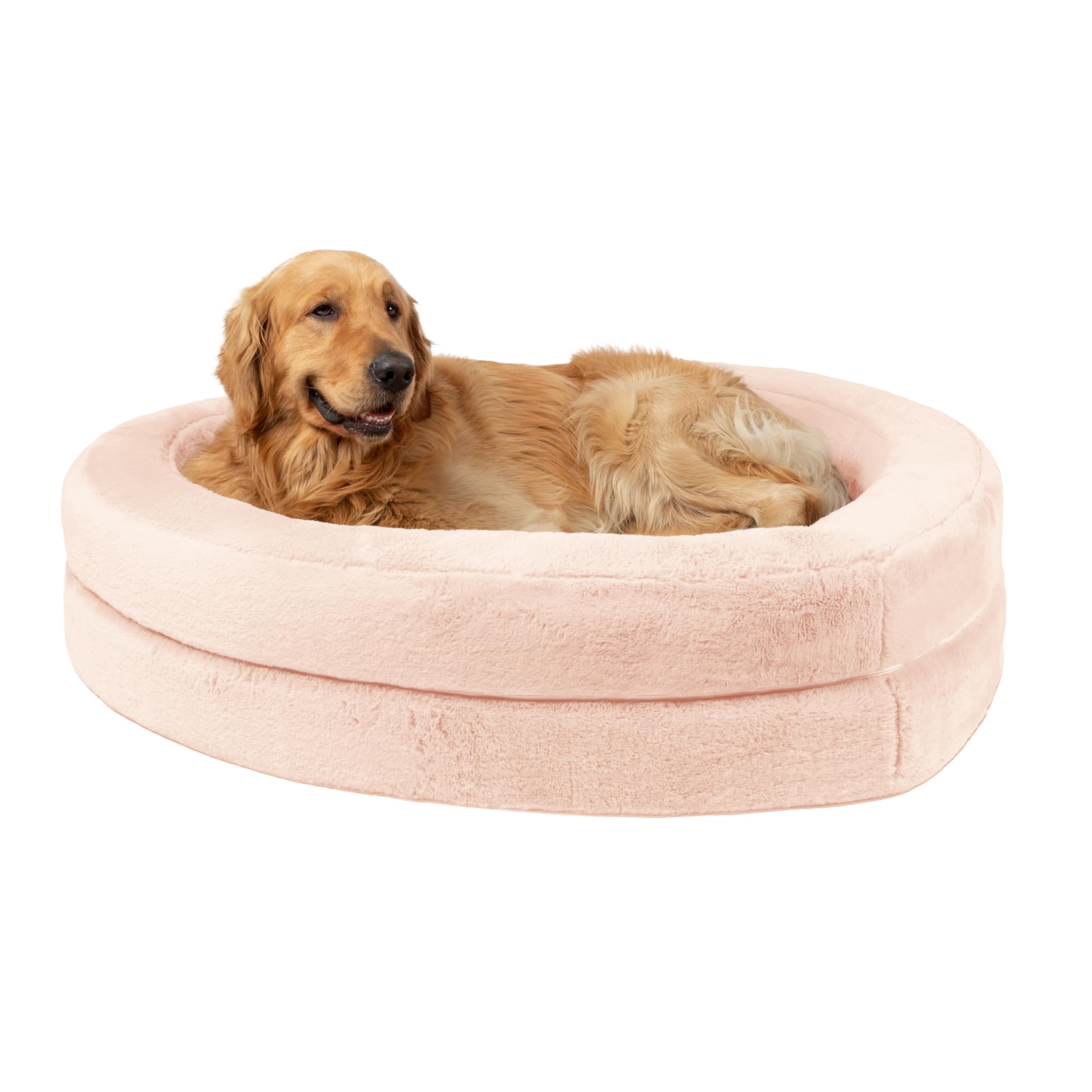 Amazon.com: Sherry Kline 45-Inch Heart Shape Pet Bed Blush Pink: Ideal ...