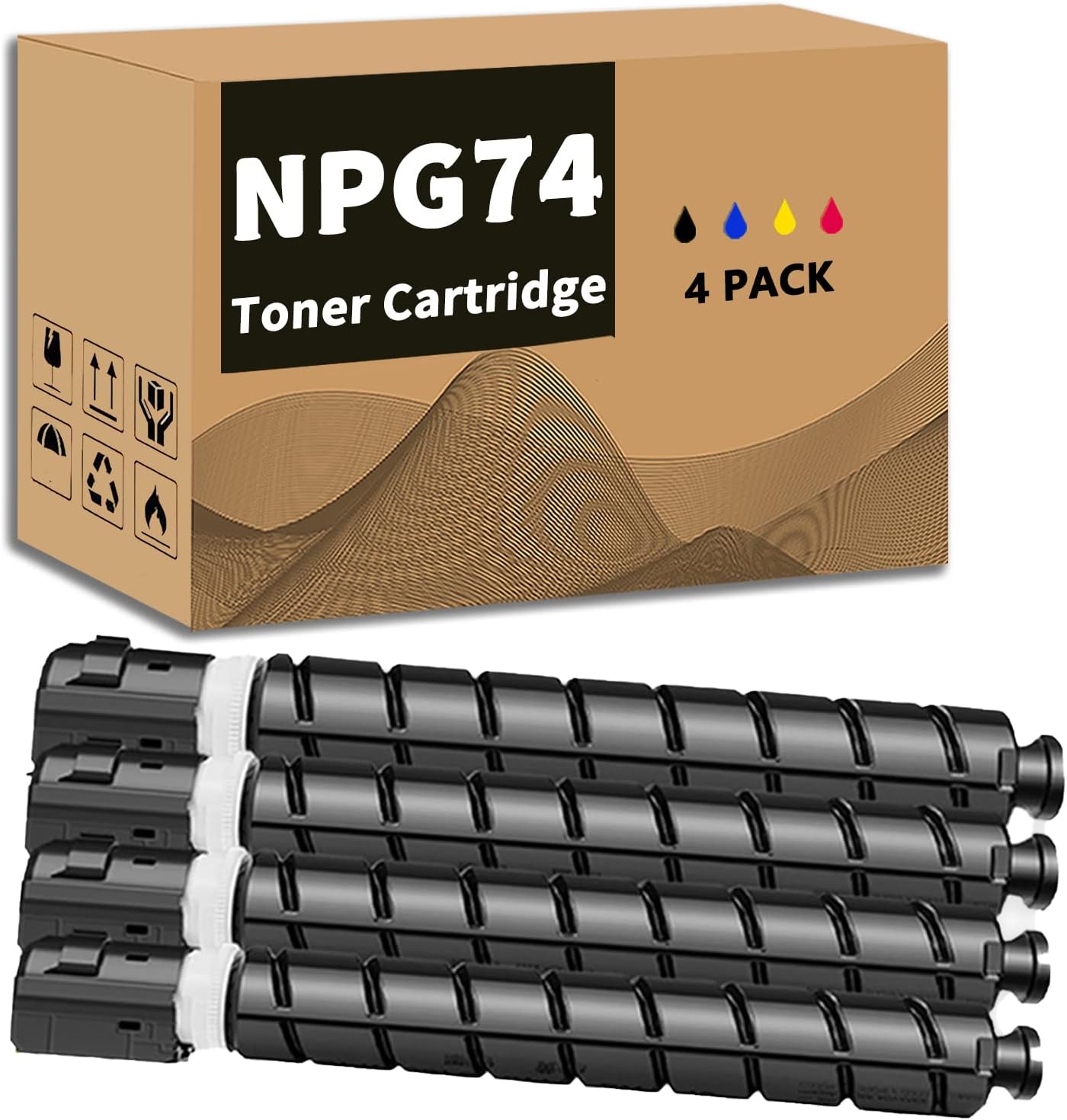 Amazon.com: for Canon NPG74 Toner Cartridge Compatible Used for ...