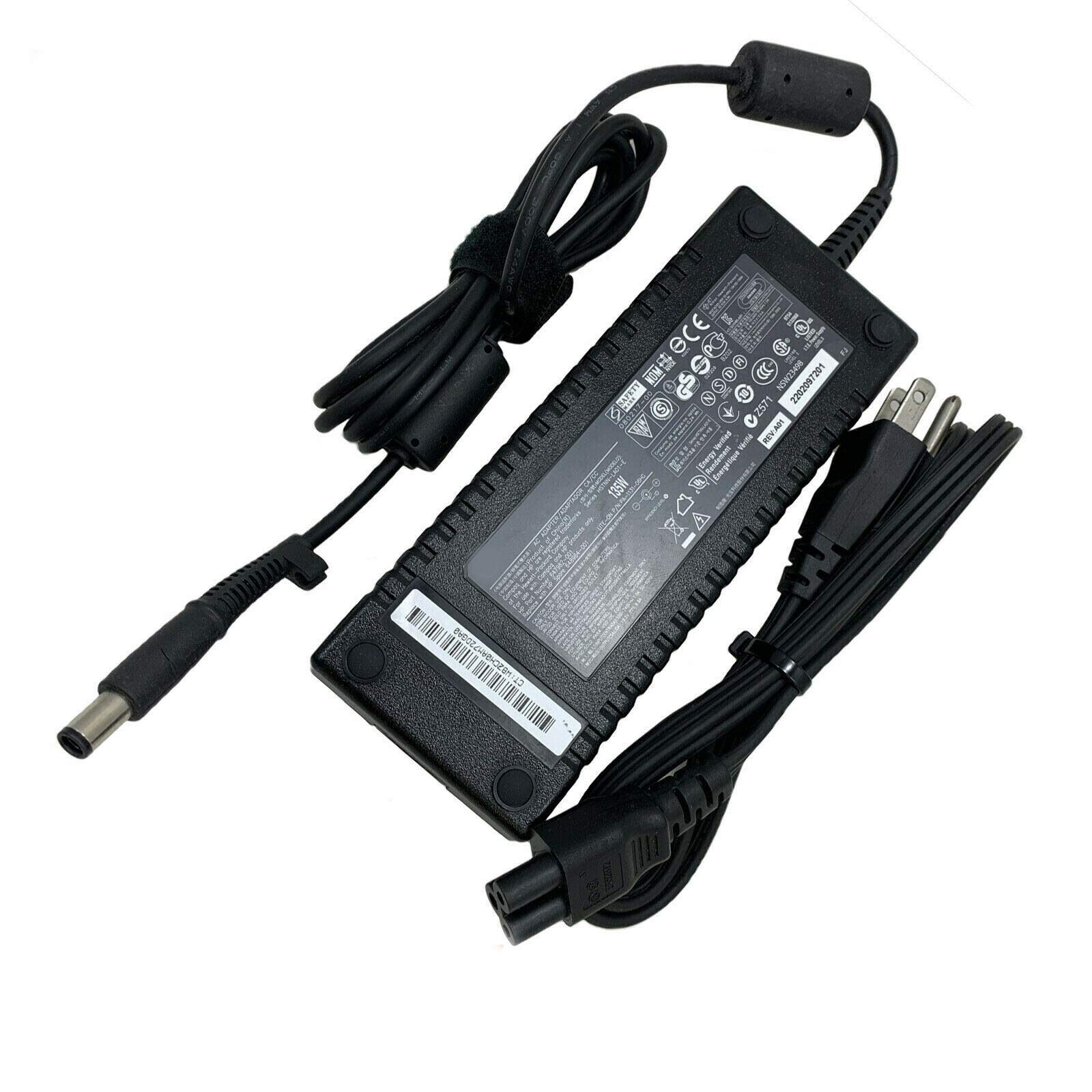 Amazon.com: Genuine for HP 135W 19.5V 6.9A AC Laptop Adapter 592491-001 ...