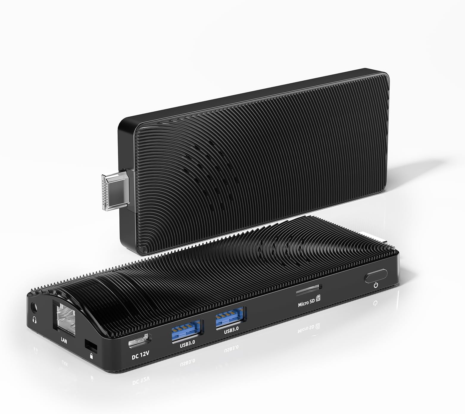 Amazon.com: Mini PC Stick Fanless, Micro Computer Stick Pentium N4200 ...