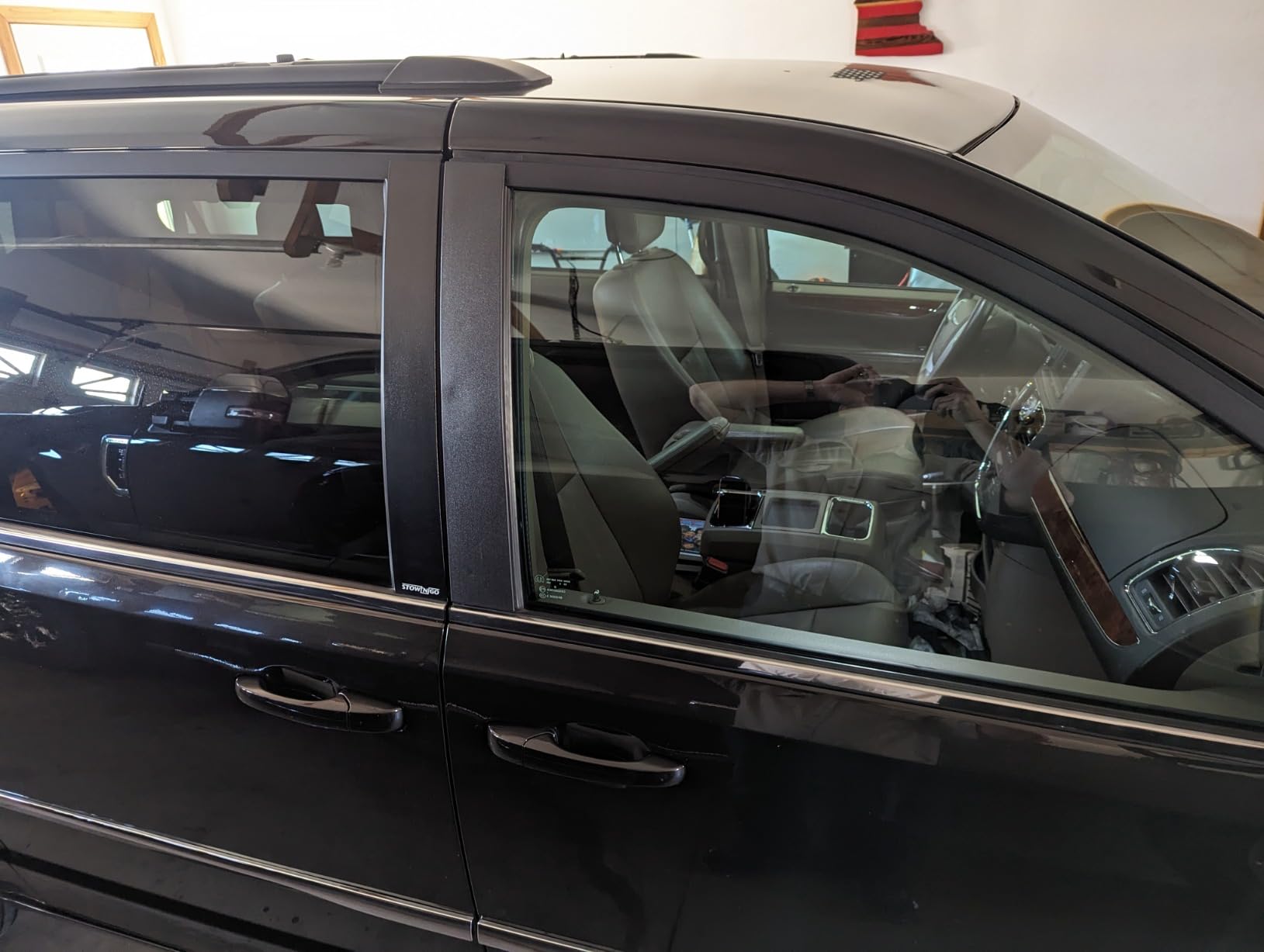 Amazon.com: 926-445 926-446 B Pillar Trim Door Molding for Front ...